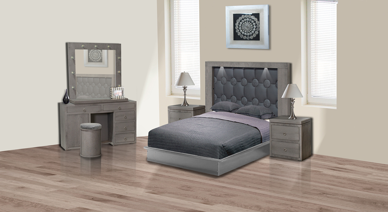 Recamara Aston – Muebles Vizcaya